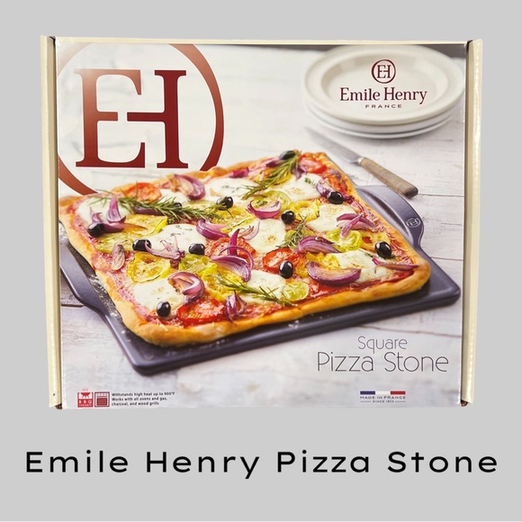 Emilie Henry | Kitchen | Nib Emilie Henry France Square Pizza Stone ...